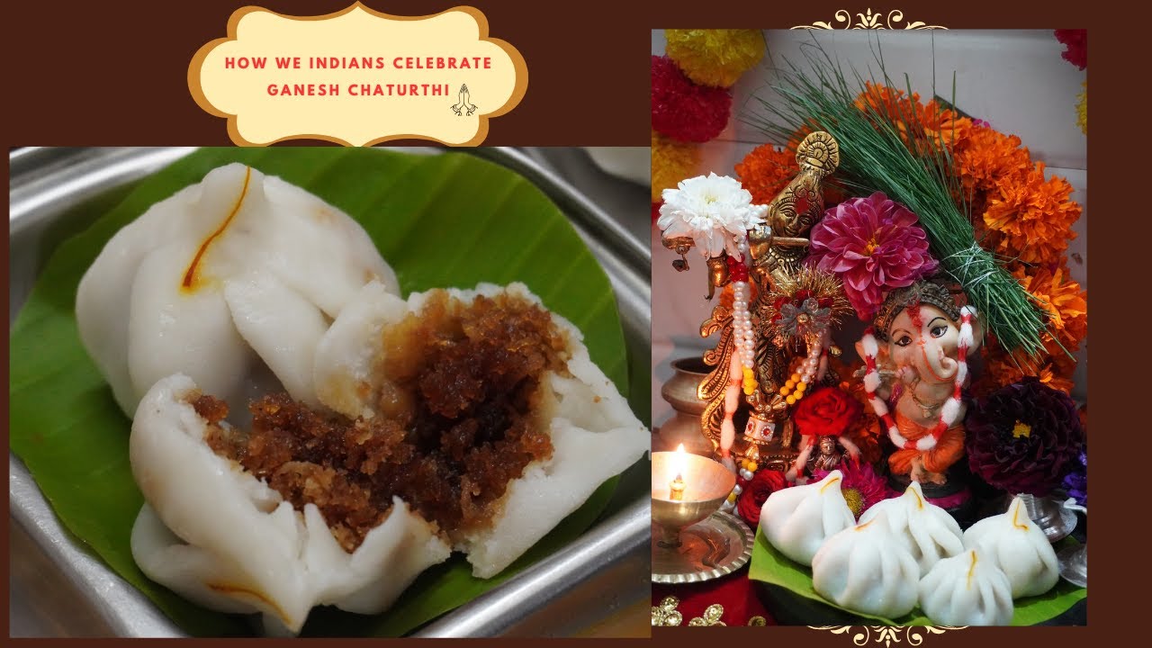Ganapati Festival Vlog | Ganesha Decoration, Pooja & Modak Making - YouTube