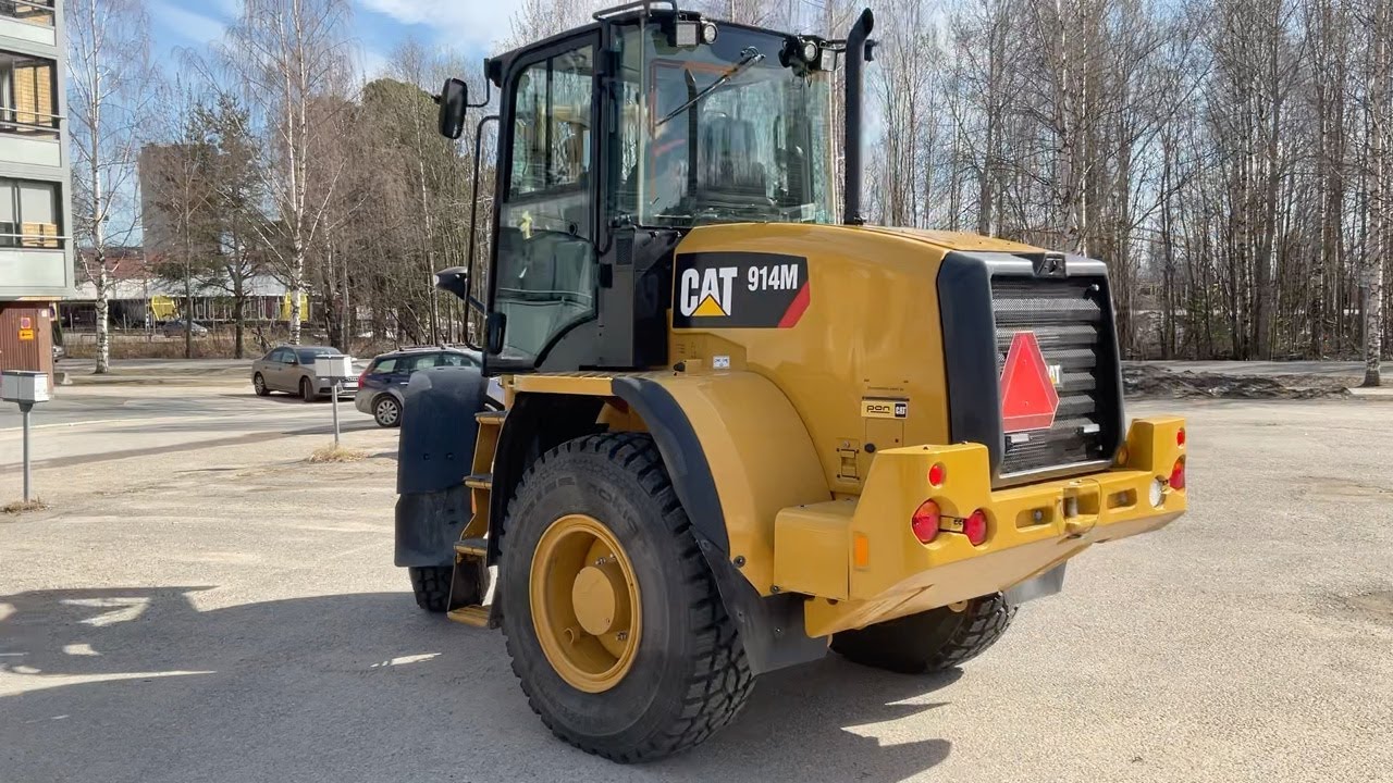 Köp Hjullastare CAT 914m på Klaravik - YouTube