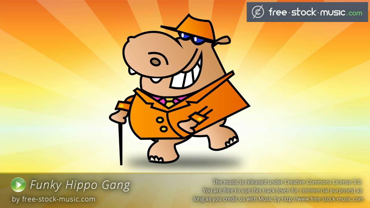 Funky Hippo Gang by FSM Team [ Funky / Groove ] | free-stock-music.com - YouTube
