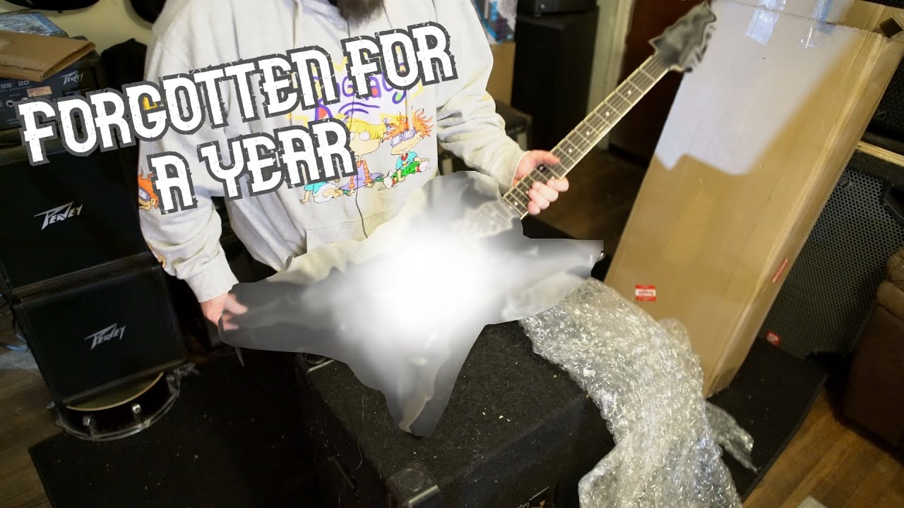 Unboxing a Guitar I Forgot I Ordered and Left in Closet - YouTube