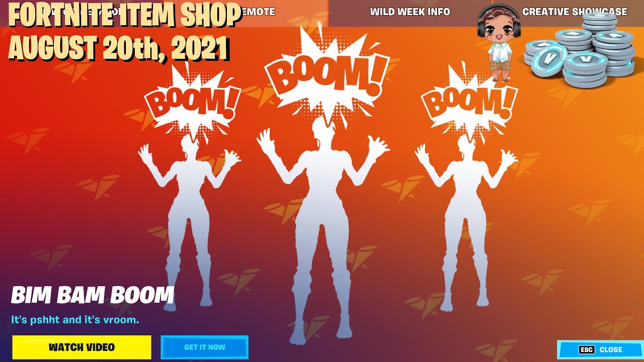 Fortnite Item Shop -Aug 20th 2021 | Imposter Skins and Emotes, Wonder ...