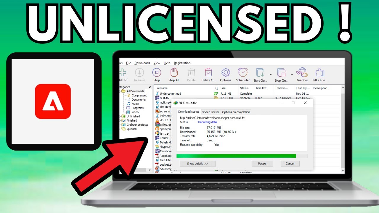 FIX This Unlicensed Adobe App Has Been Disabled - YouTube