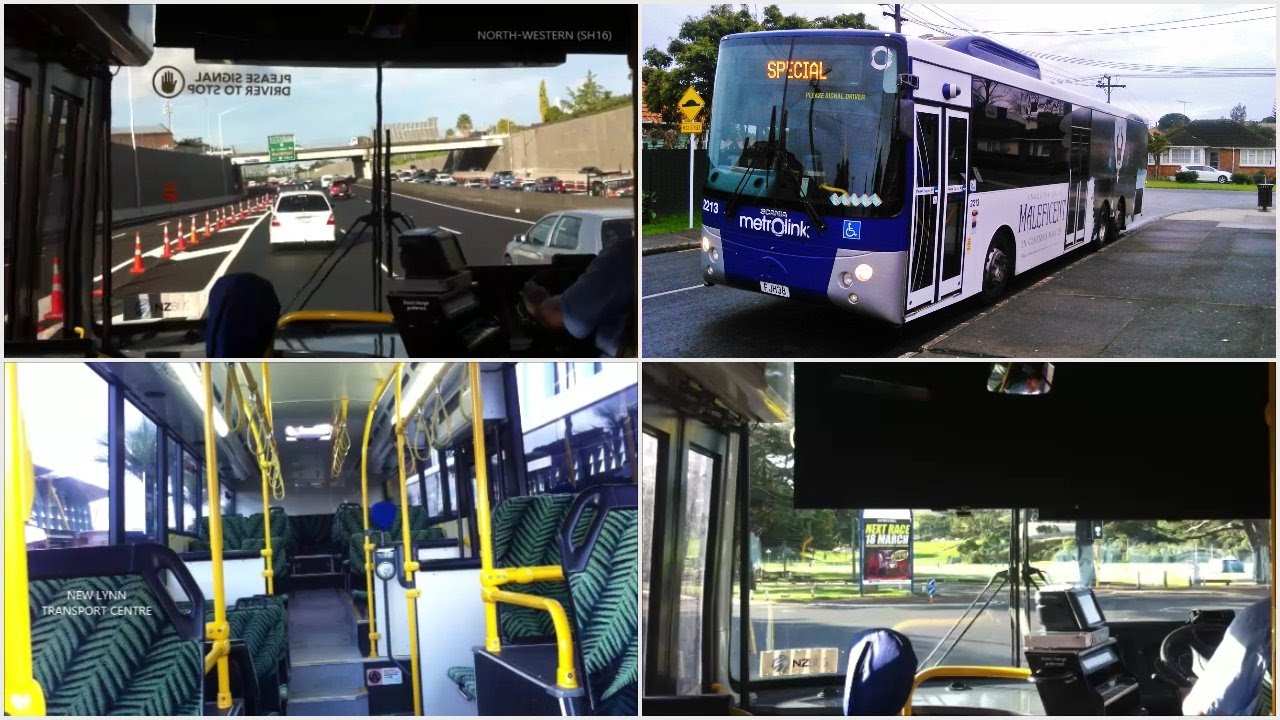 Scania K280 #2213 - Avondale to Western Springs - Interior & Windscreen ...