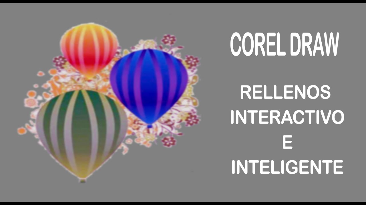 Corel draw Herramientas de relleno interactivo y relleno inteligente ...