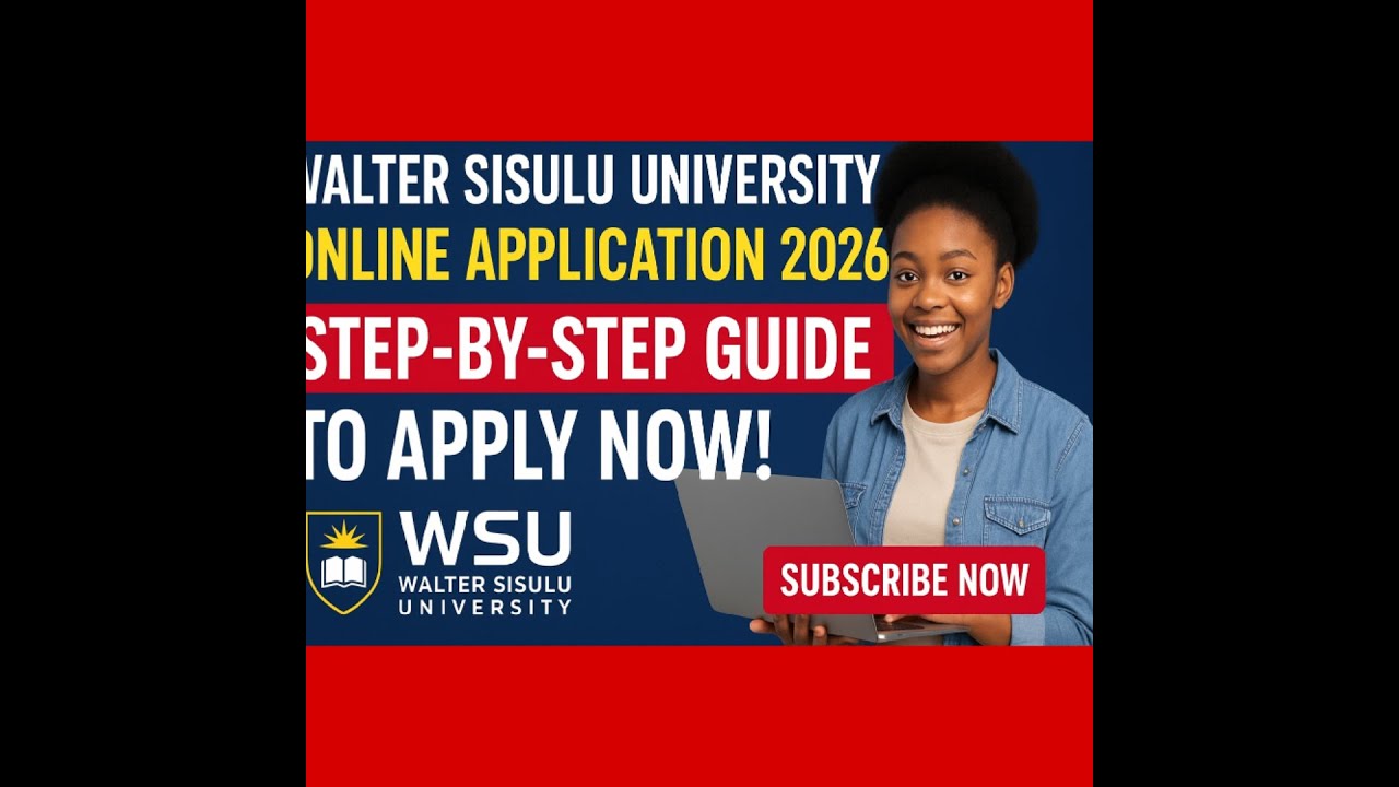 Walter Sisulu University (WSU) Online Application 2026 | How to Apply ...
