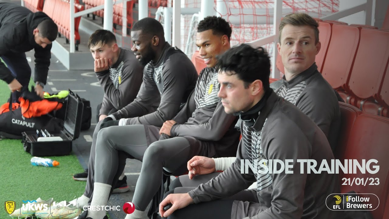 INSIDE TRAINING | Burton Albion put the work in at St George's Park ...