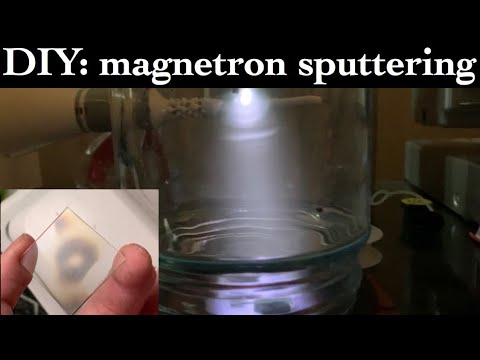DIY: How to make a sputtering magnetron - overview of my setup - YouTube