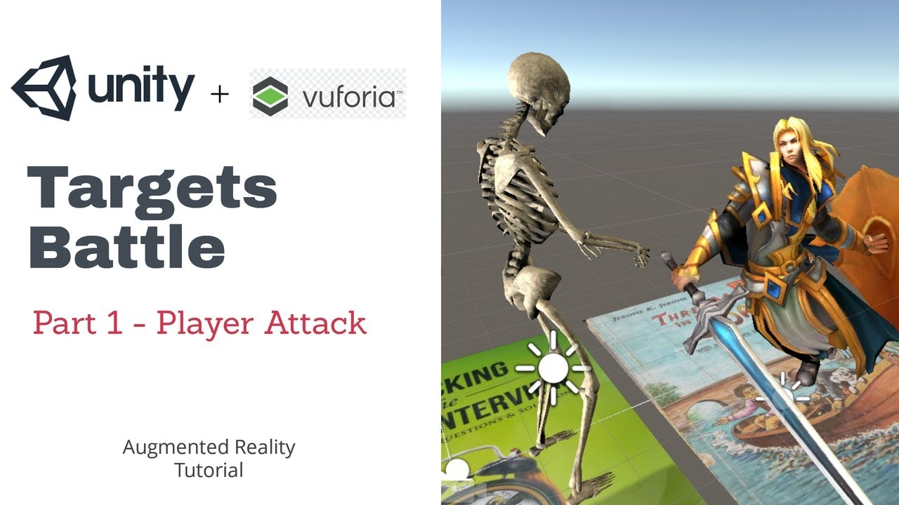 Unity And Vuforia Colliders Tutorial - Targets Battle: Part 1- Player ...