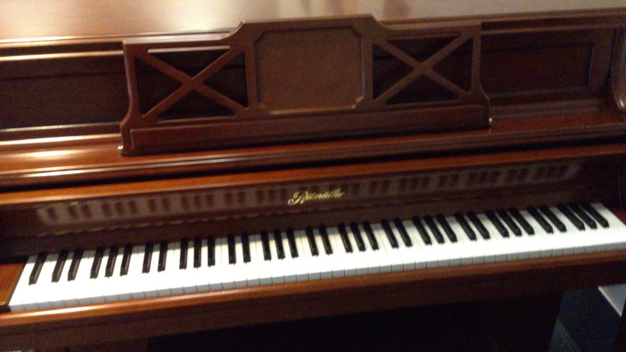 Ritmuller UP110 Upright Piano - YouTube