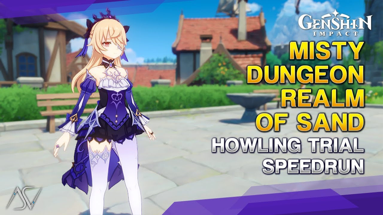 Misty Dungeon: Realm of Sand (Day 1) - Howling Trial | Genshin Impact ...