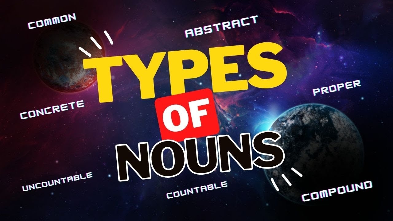 Types of Nouns | Common, Proper, Collective, Concrete, Abstract ...