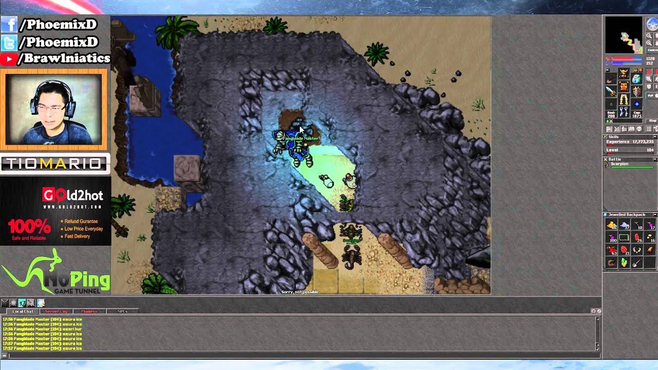 Tibia Guia para Kina 100-150 - YouTube