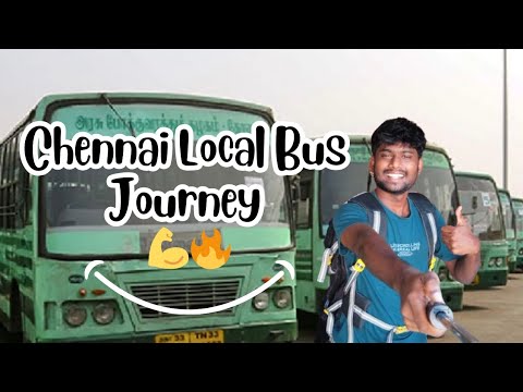 Chennai Local Bus Journey 🔥💪 | #tnstc #bus #malayalam #tamil #chennai ...