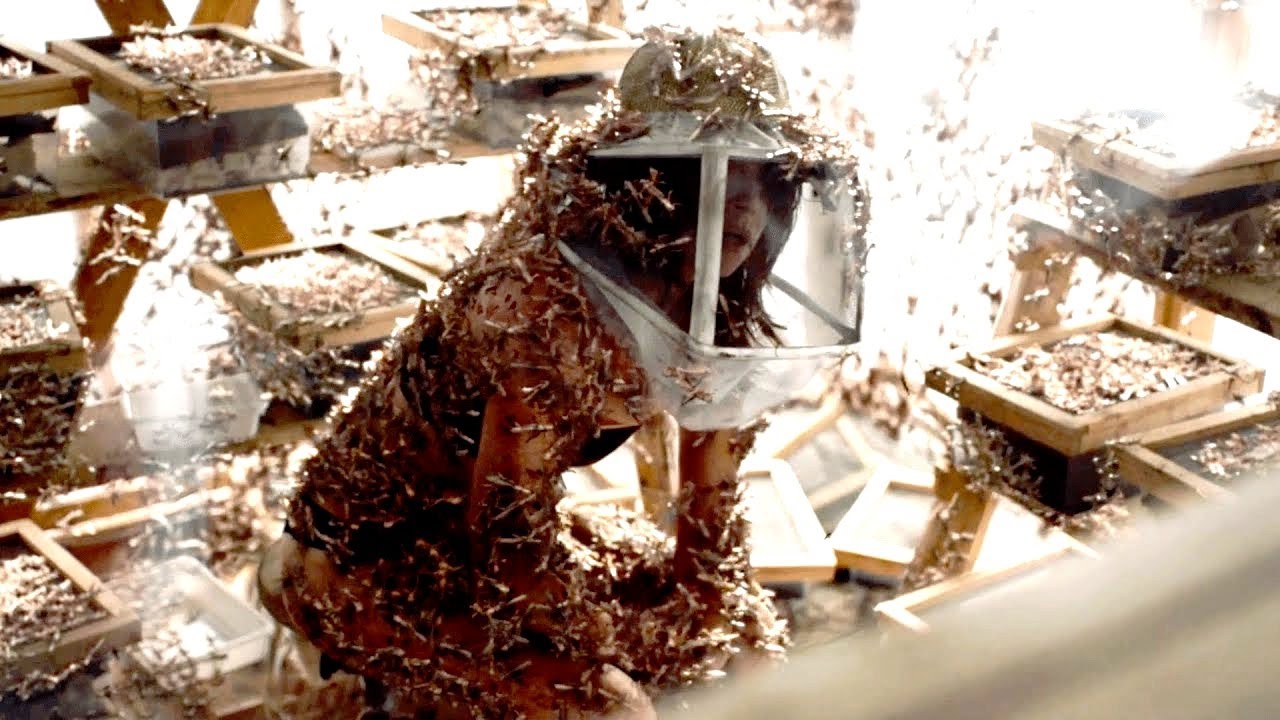 Woman Unleashes Mutated Locusts: The End of the World Begins Movie ...