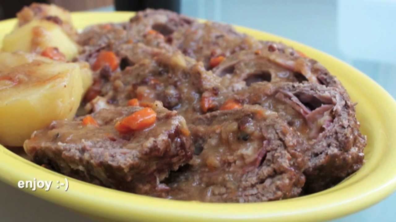 Grandma's Sicilian Meatloaf - Polpettone - YouTube