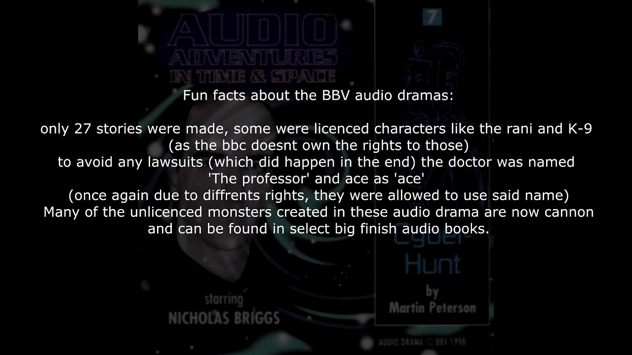 BBV Audio Adventures in Time and Space theme cover - YouTube