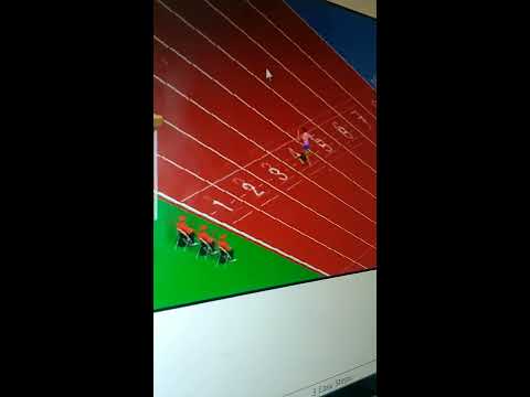 Sprinter game: Highest time versing with Galaxy athletic meets. - YouTube