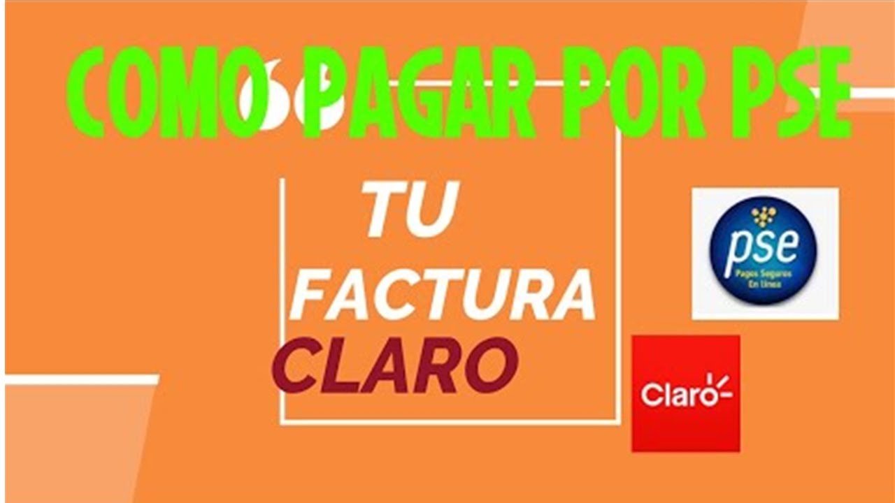 COMO PAGAR LA FACTURA DE CLARO POR PSE PASO A PASO - YouTube
