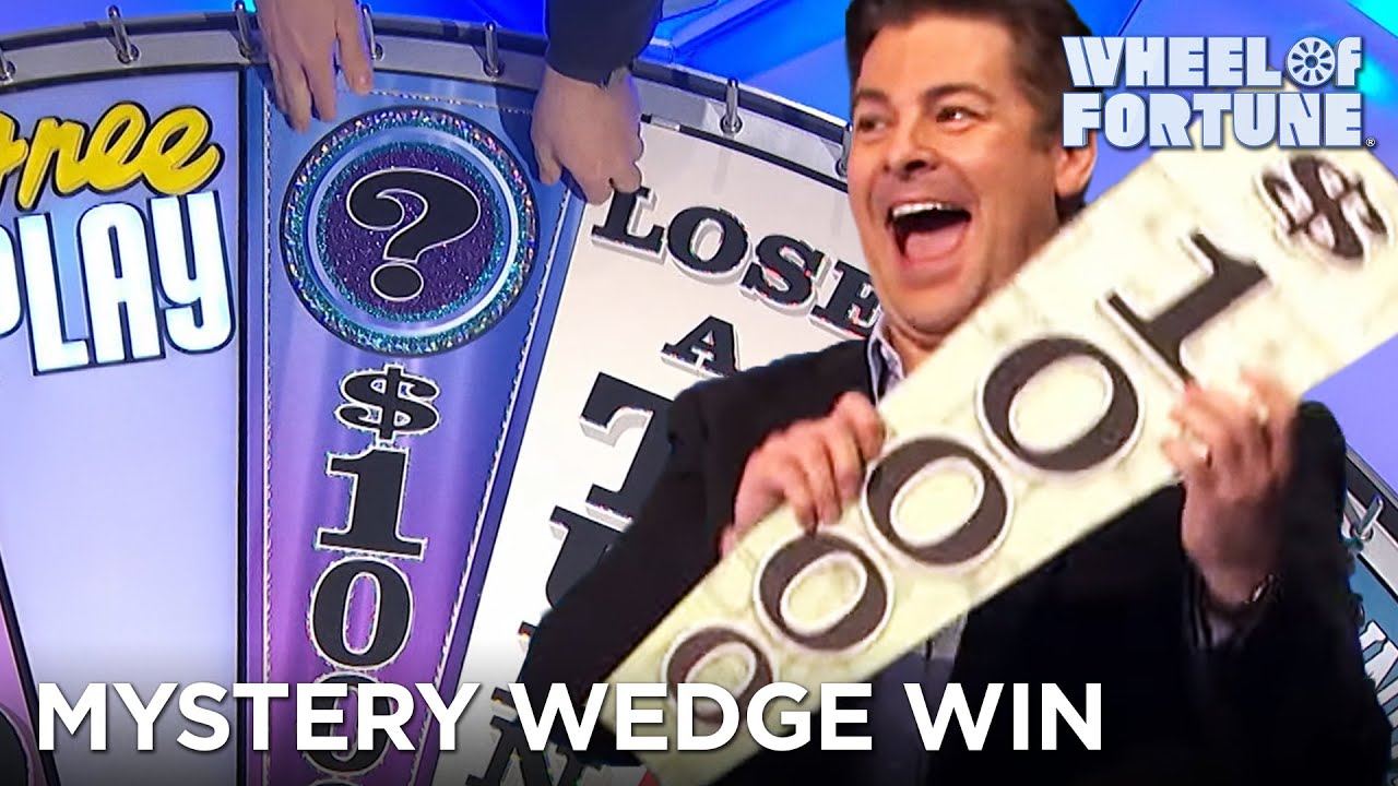 Luke Wins $10,000 With the Mystery Wedge! | Wheel of Fortune - YouTube