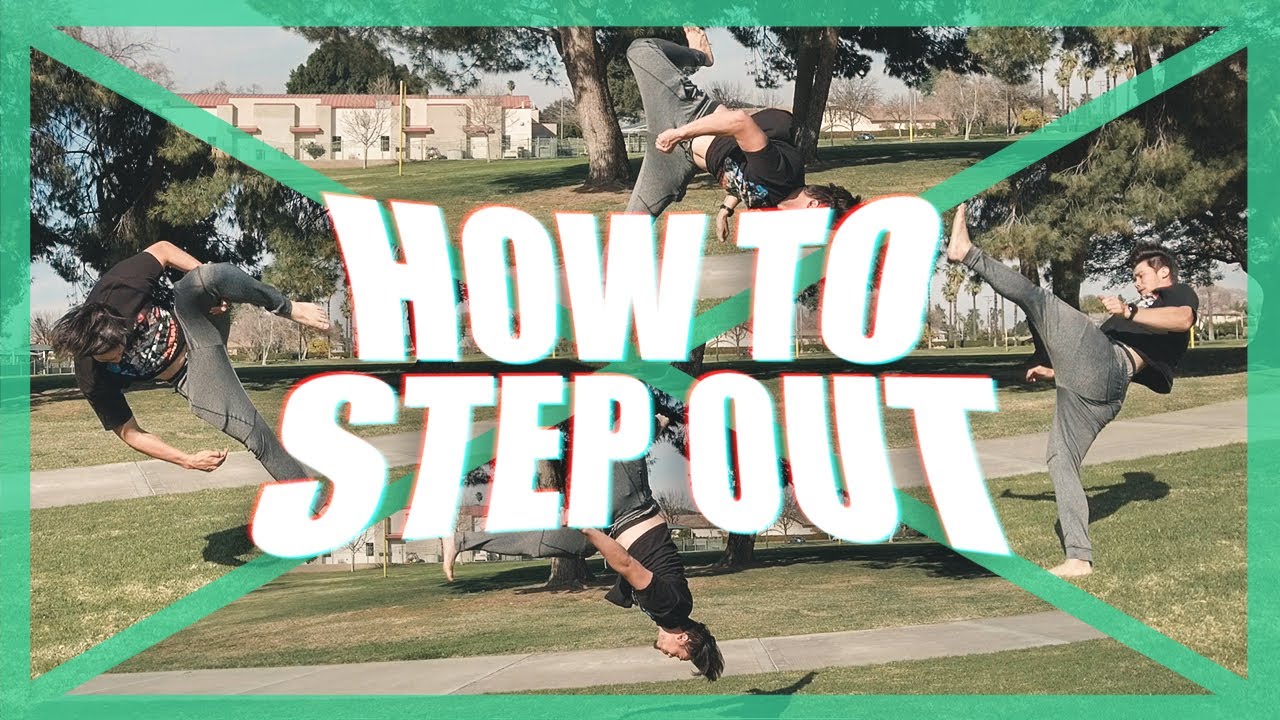 HOW TO STEP OUT - Front flip step out / Back flip step out / Side Flip ...