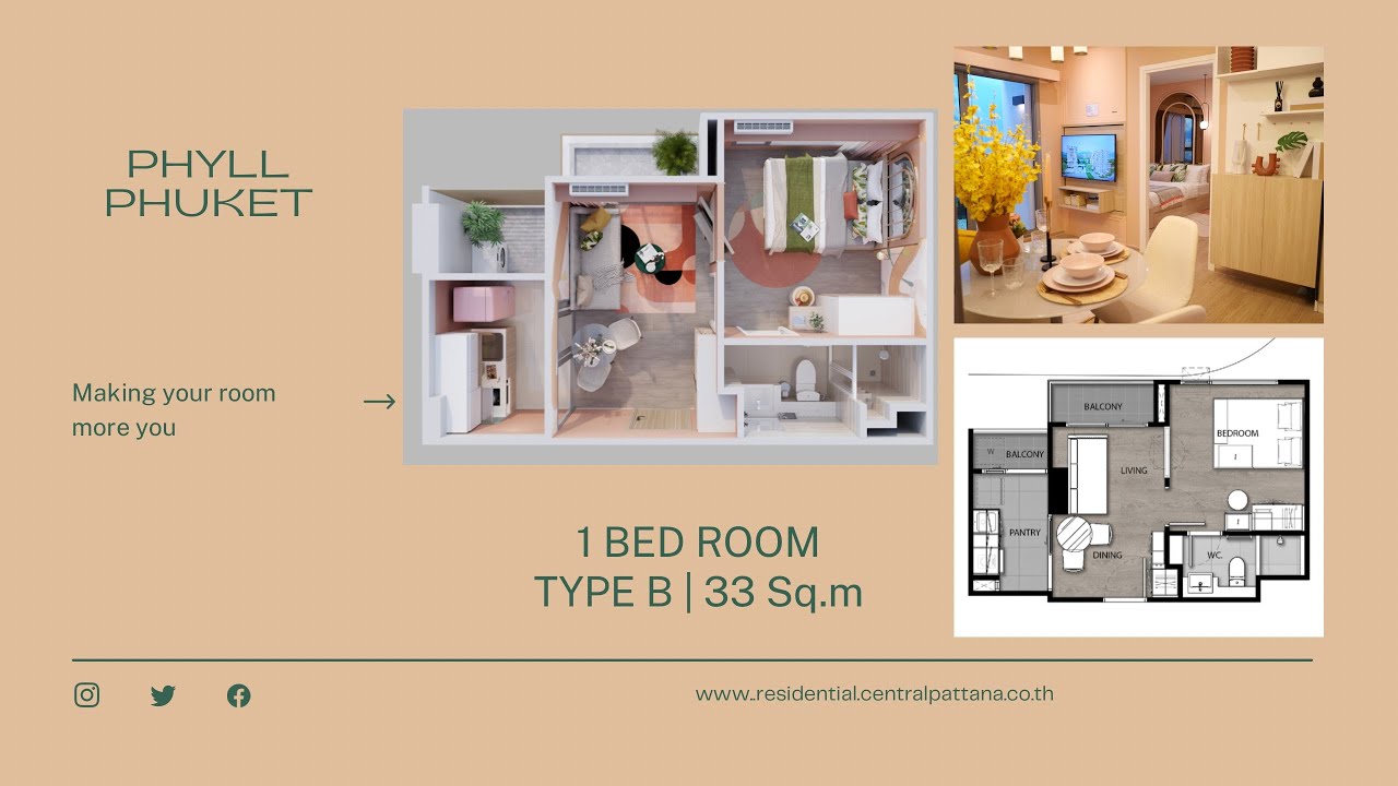 Review Condo Ep5 : PHYLL PHUKET | ฟีล ภูเก็ต | By Central Pattana ...