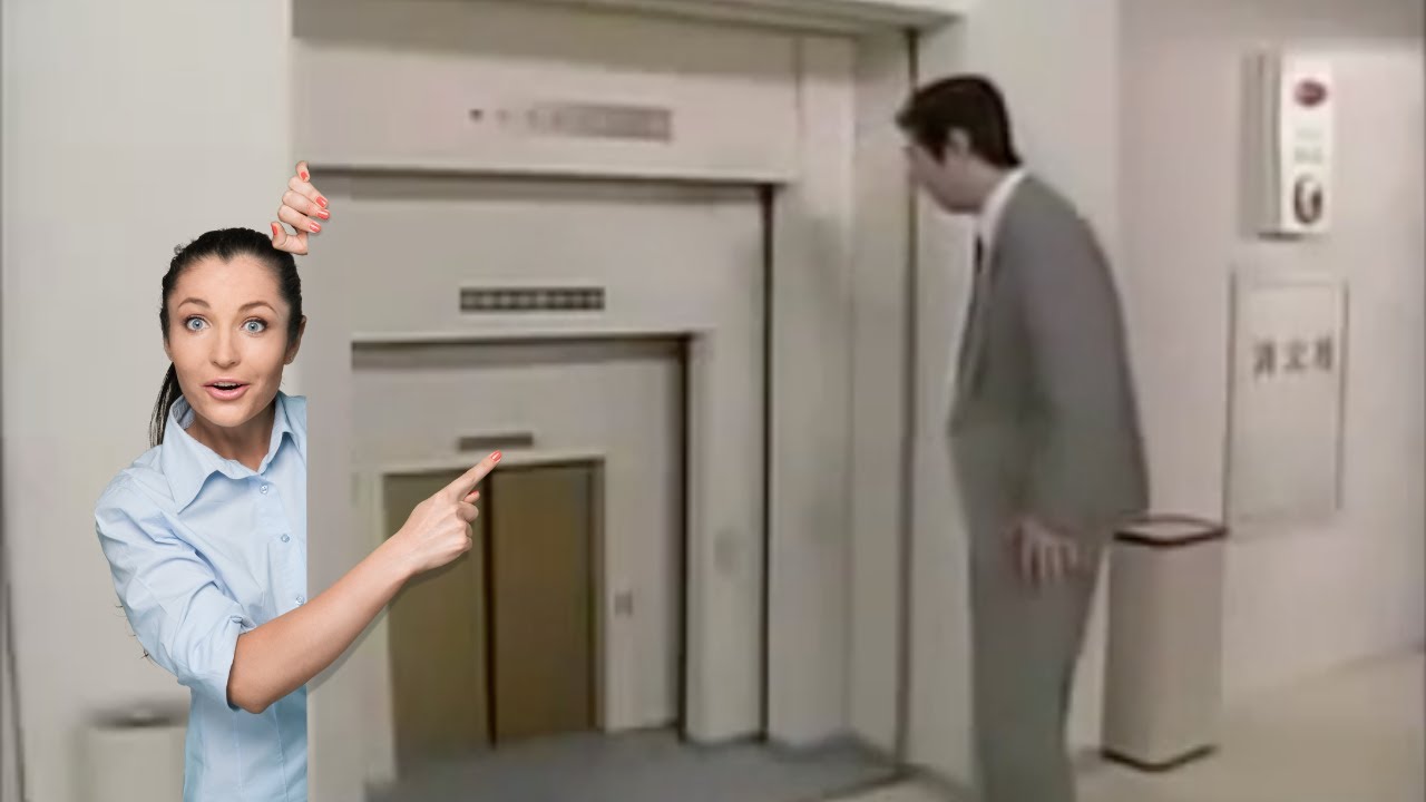 ELEVATOR within Elevator HILARIOUS Funniest JAPANESE Skit - Cam ...