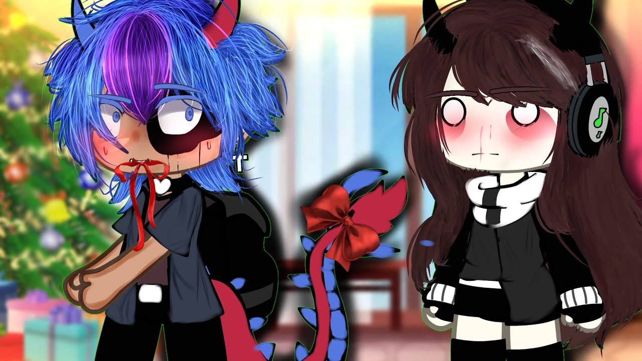 l gacha Life l 이미 지난 크리스마스 l 혼x패릴 l 외국쪽 가차계 영상보고 참고 햇읍니다 🌟 l #gacha ...