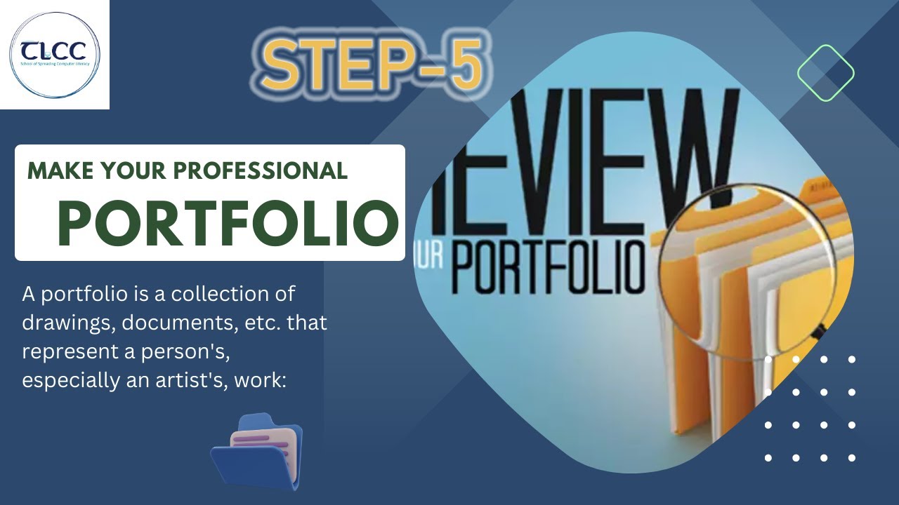 Design Portfolio Live Recording Step5 | TLCC - YouTube