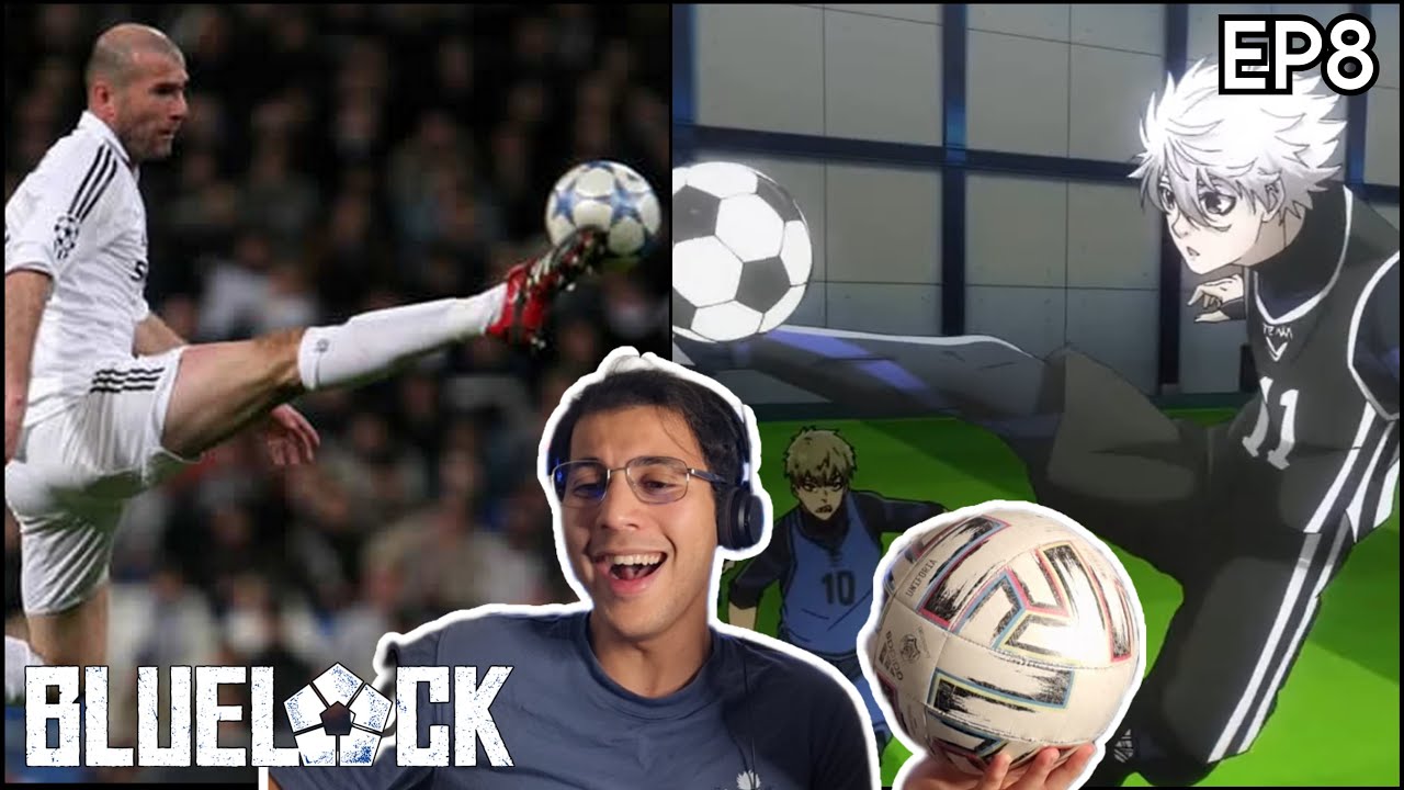 NAGI DOES THE ZIDANE CONTROL ! BLUE LOCK EPISODE 8 A FOOTBALLER'S ...