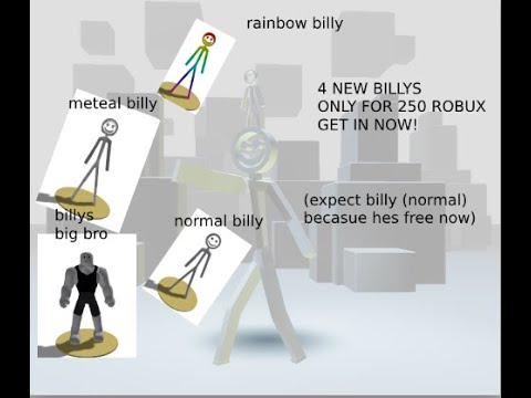 HOW TO GET NEW 4 BILLY BUNDLES FOR ONLY 250 ROBUX! (expect Billy ...
