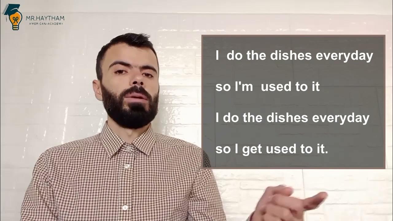 الفرق بين used to .get used to .be used the difference between used to , get used to and be used ...