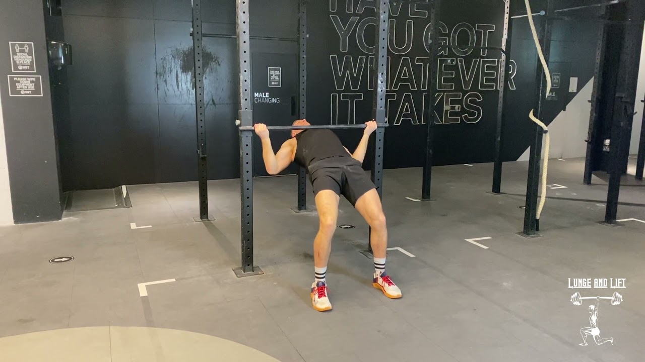 Inverted Row Supinated Wide Grip - YouTube