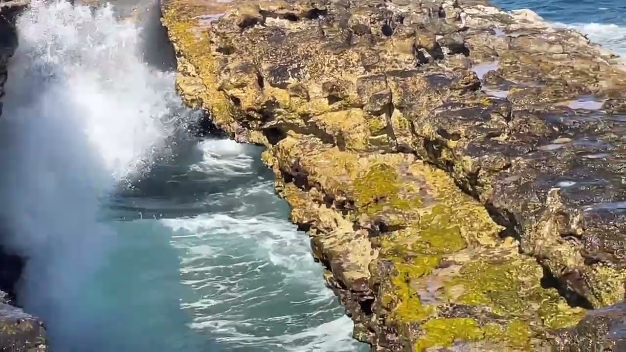 Devil's Bridge National Park, Antigua - YouTube