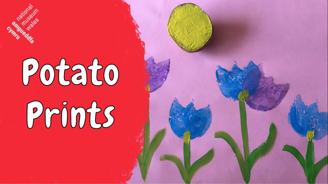 Potato Prints - YouTube