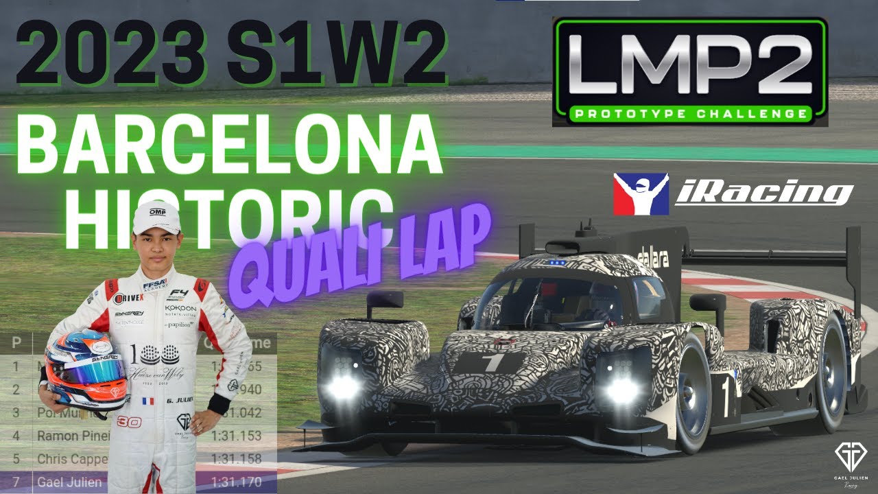 RANKED 7th IN THE WORLD | iRacing | LMP2 Fixed @ Barcelona Historic ...