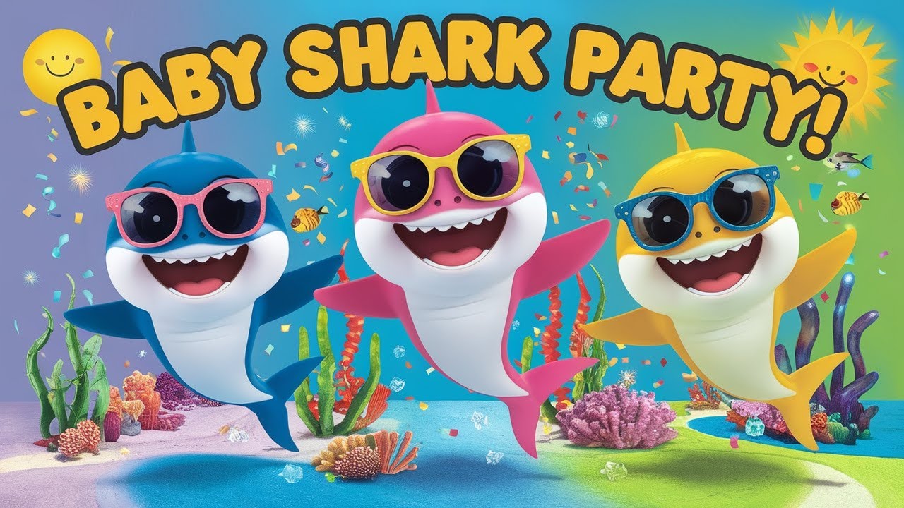 Baby Shark Dance Party Fun | Kid's Song | Creative Kidz - YouTube