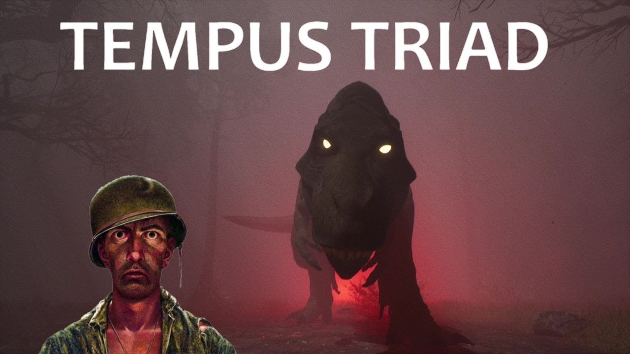 THIS DINOSAUR GAME IS ACTUALLY SCARY!!! (Tempus Triad) - YouTube