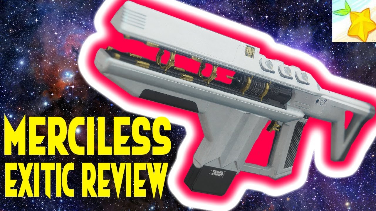 Destiny 2: MERCILESS Exotic review!!!! One of the gods of PVE, not so ...