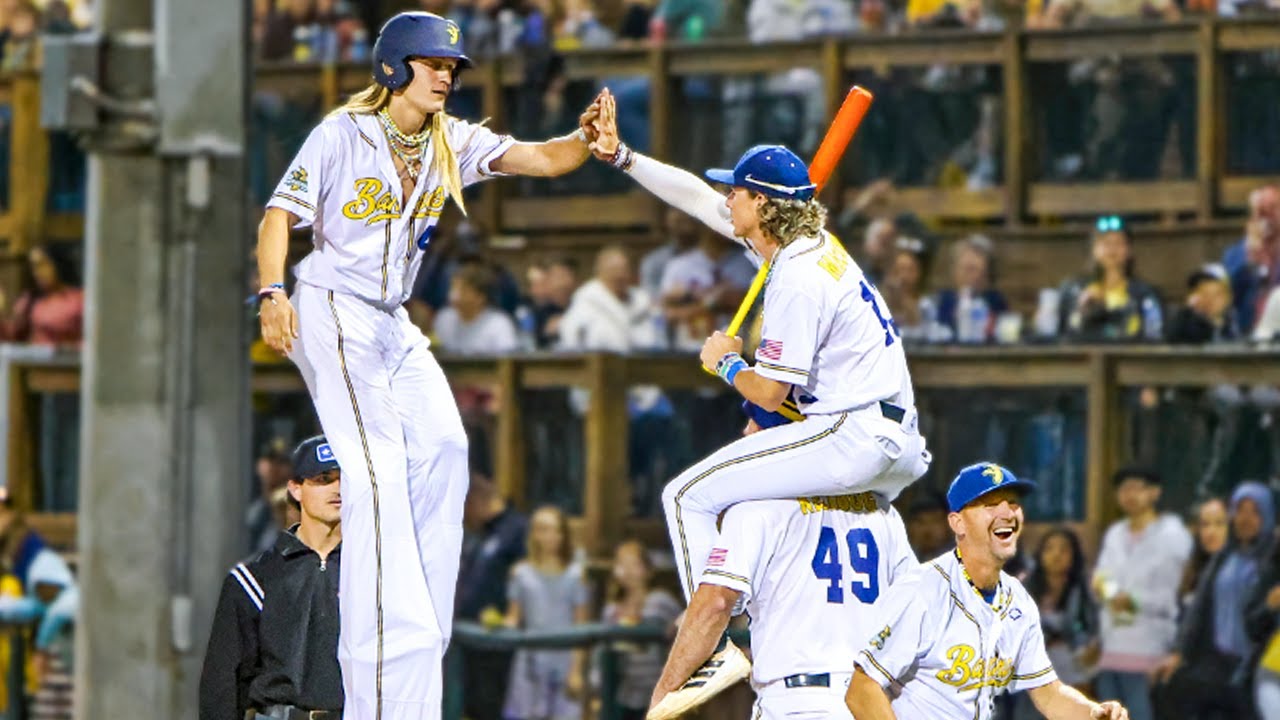 Stilts' First Walk-Off of 2024 | The Savannah Bananas - YouTube