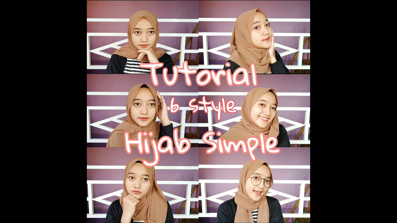 TUTORIAL HIJAB PASHMINA SUPER SIMPLE! - YouTube