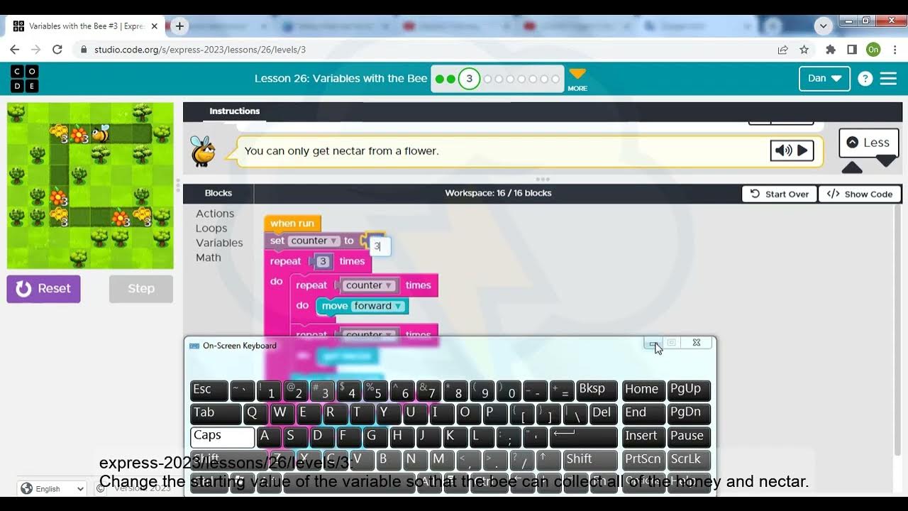 Learn Computer Science - Code.org - express-2023 L26L3 - YouTube