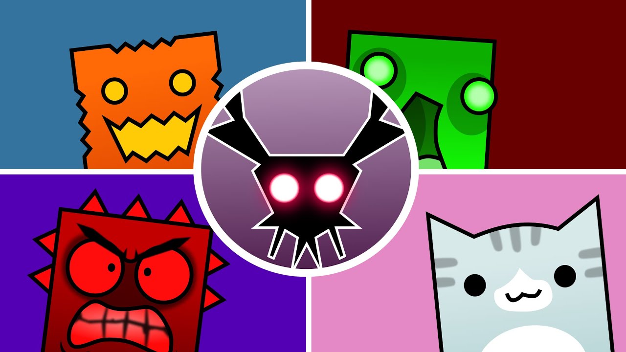 Geometry Dash 2.2 Unlocked 🔓 - Classical Robtop Dash X [ALL BOSSES ...