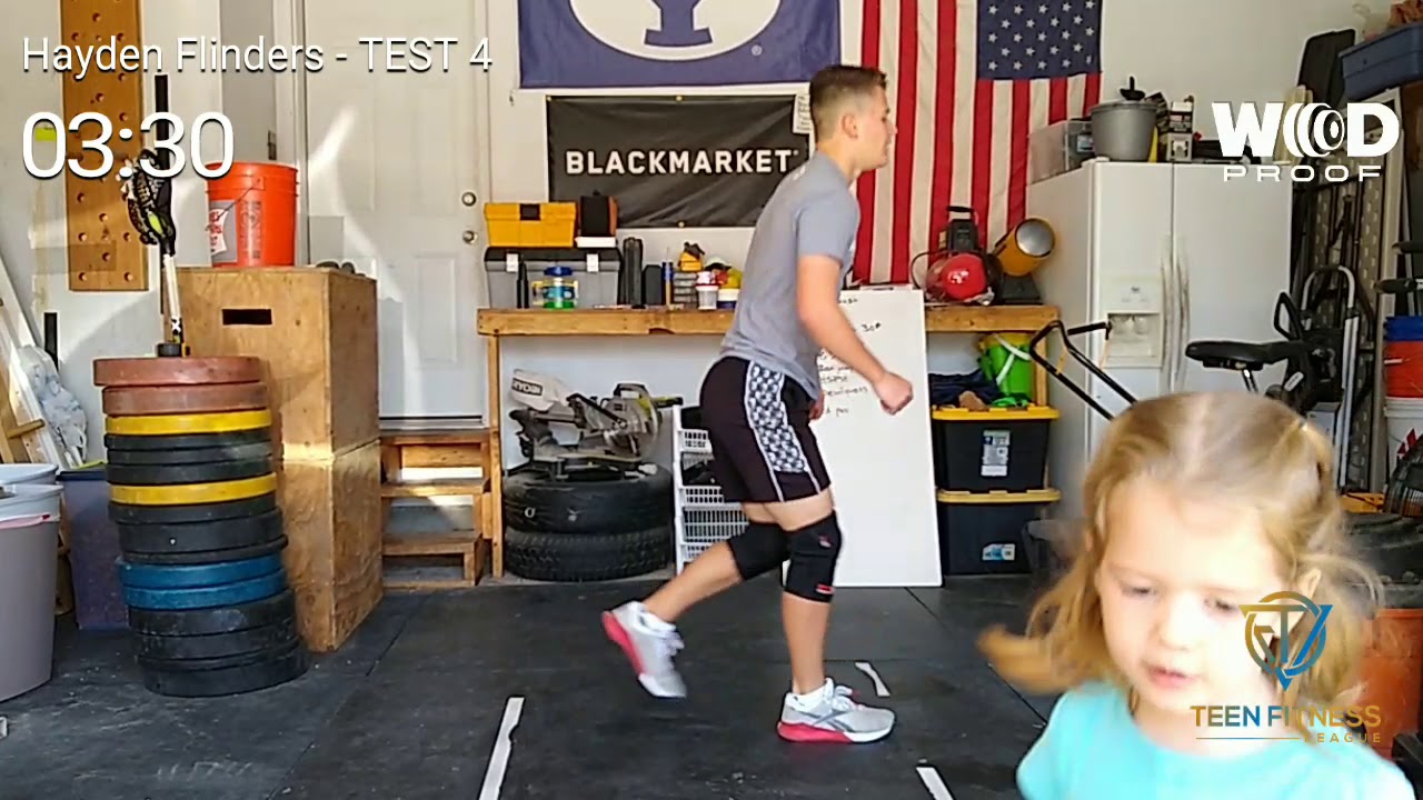 Workout #4 Teen Fitness League - YouTube