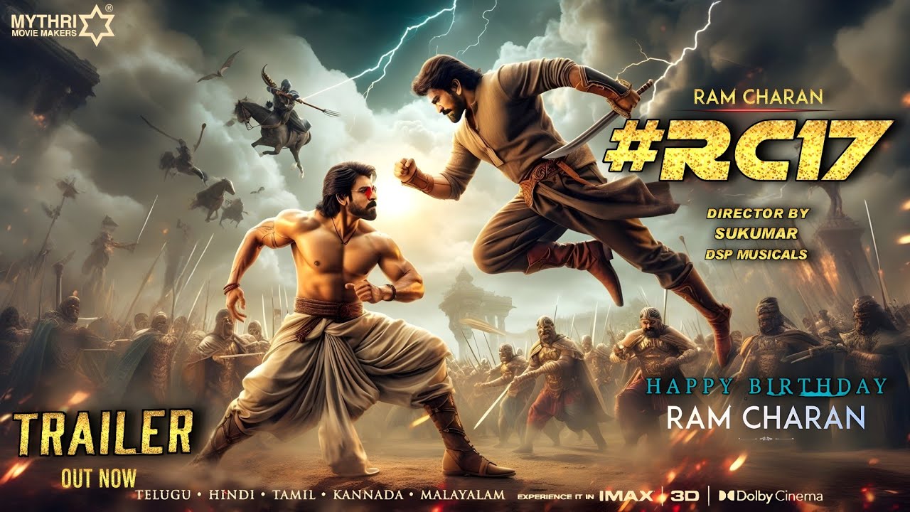 #RC17 - Ramcharan Intro First Look Teaser|#RC17 Official Teaser|#RC17 ...