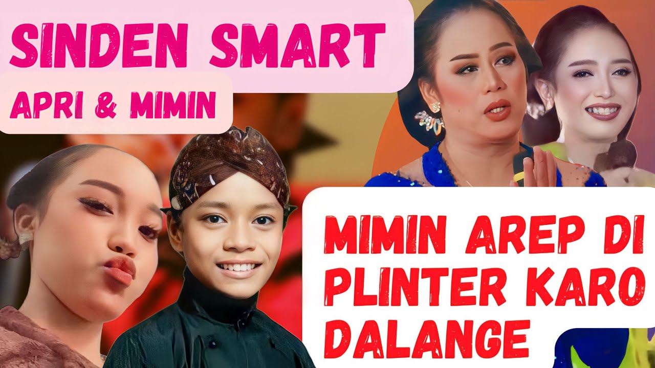 full apri & mimin - jare Apri,Mimin sinden smart,pinter nutupi wirang ...