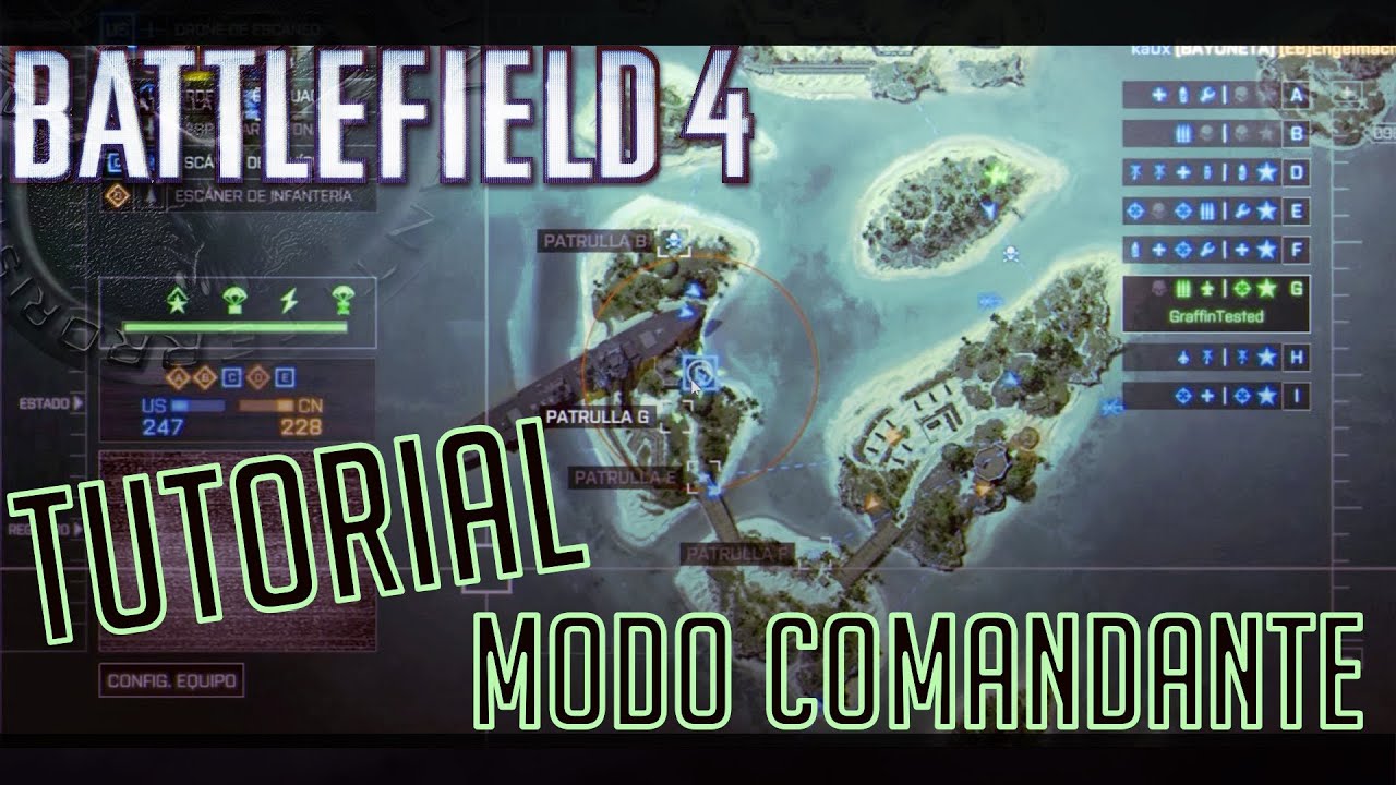 Battlefield 4 - Tutorial del Modo comandante - YouTube