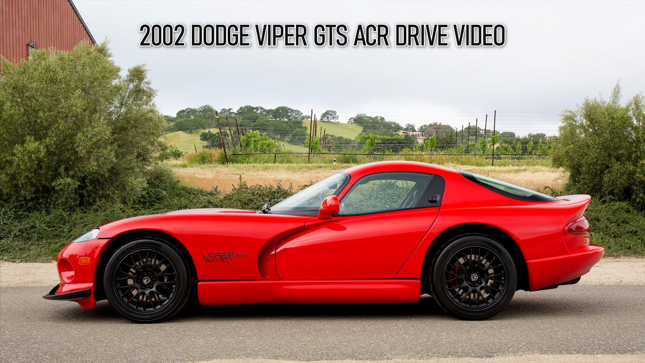 2002 Dodge Viper GTS Drive Video - YouTube