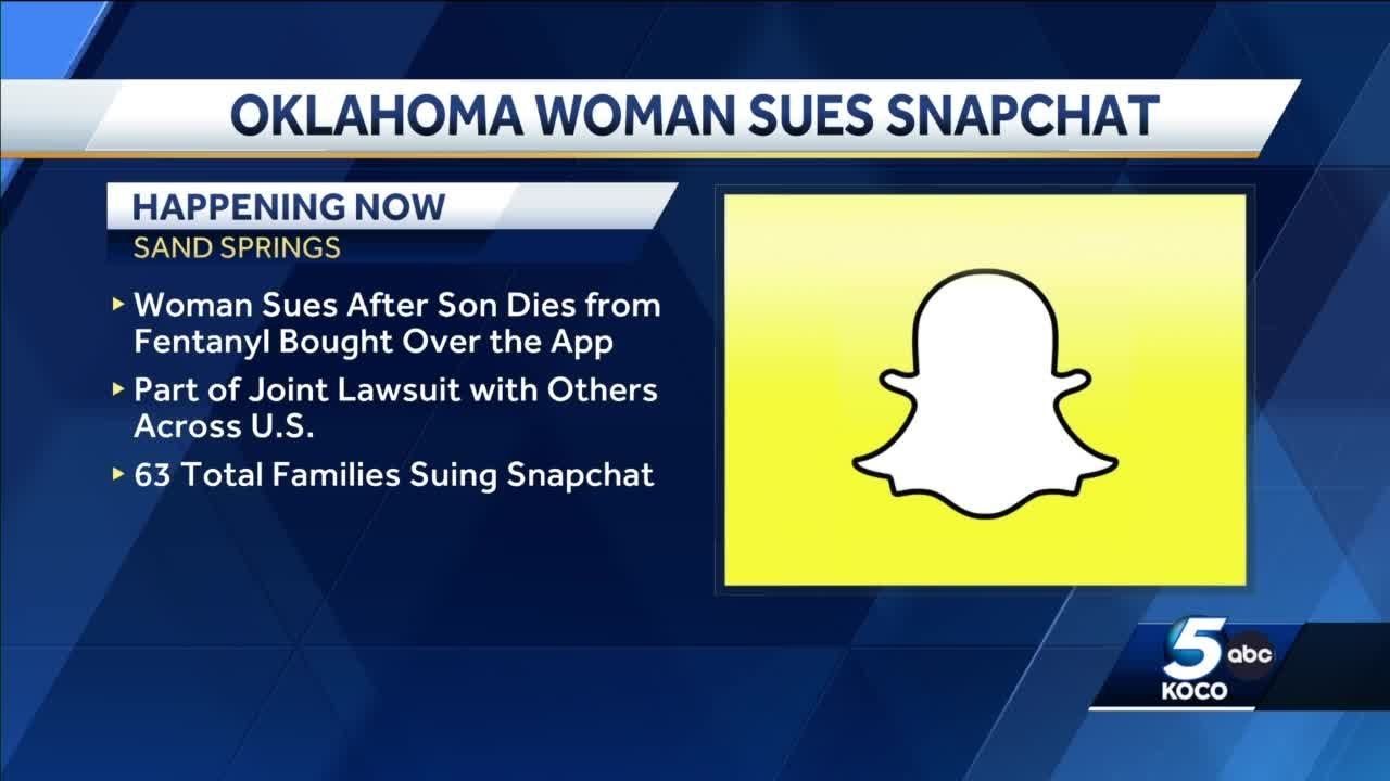 Oklahoma woman sues Snapchat following son’s death - YouTube