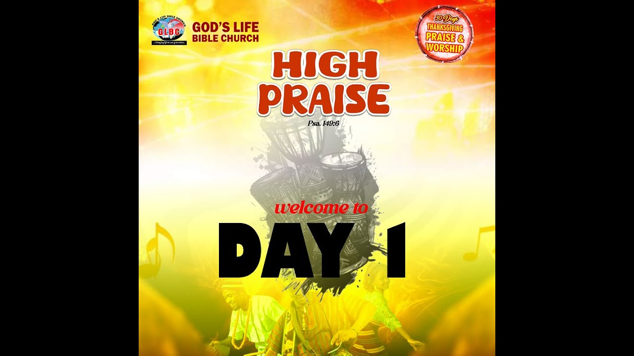 30 Days of Thanksgiving, Praise and Worship (HIGH PRAISE) - YouTube