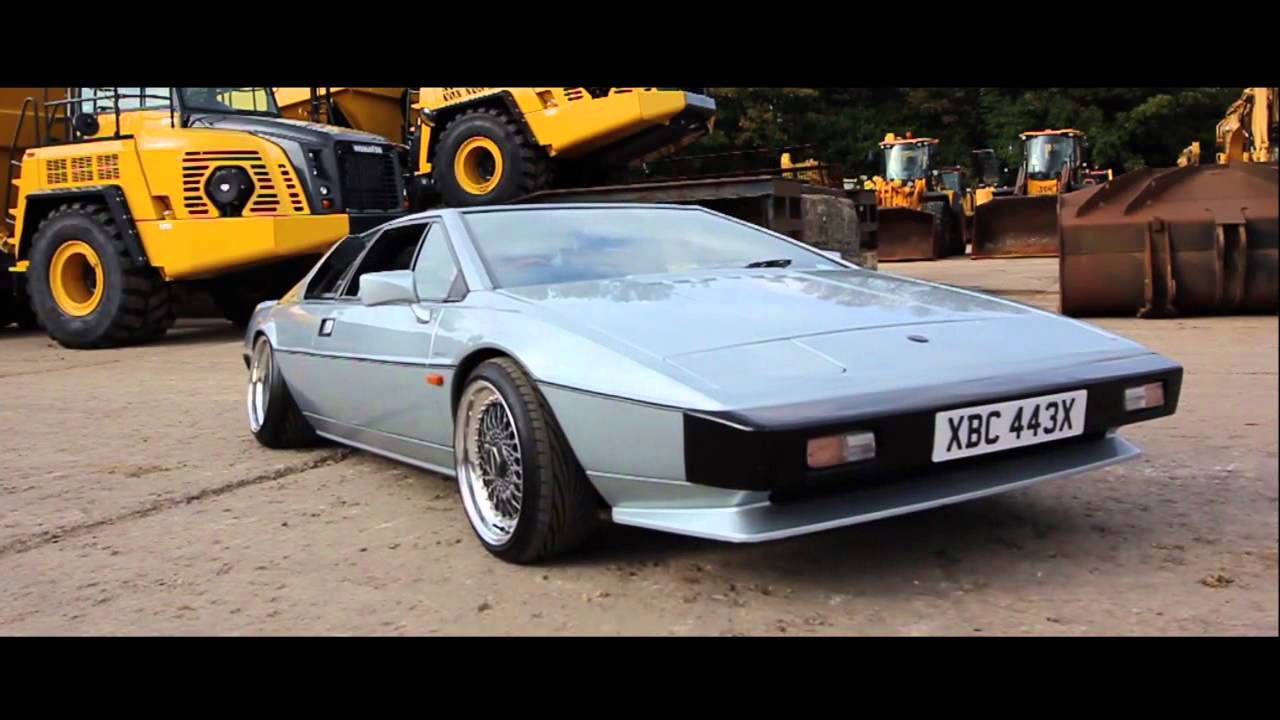 1981 Lotus Esprit with a difference - YouTube